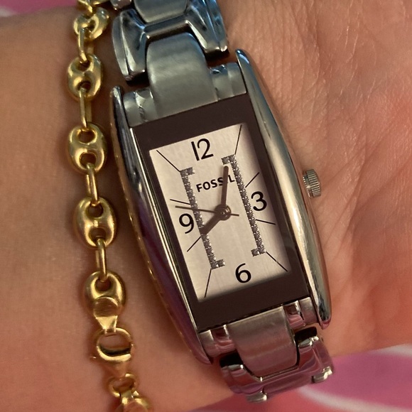 Fossil | Accessories | Fossil Stainless Steel Watch Like New | Poshmark